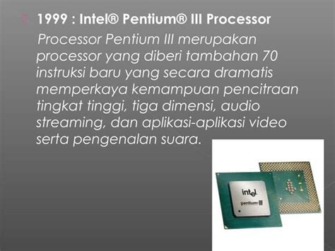 Jenis Jenis Processor Ppt