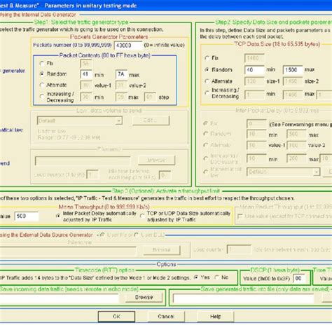 Parameters Configured On Server Side Download Scientific Diagram