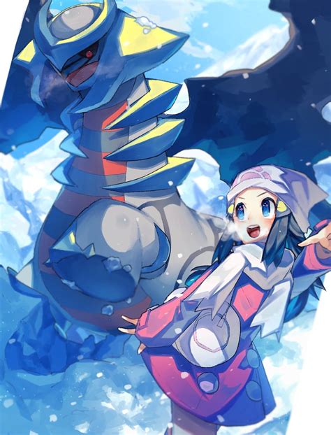Dawn Giratina And Giratina Pokemon And 3 More Drawn By Chikichi