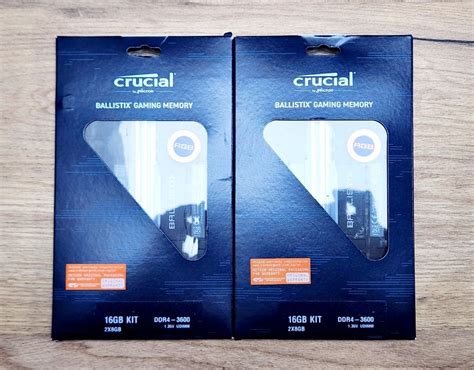 Crucial Ballistix Ddr4 3600 Cl16 Rgb Ram 16gb Computers And Tech Parts And Accessories Computer