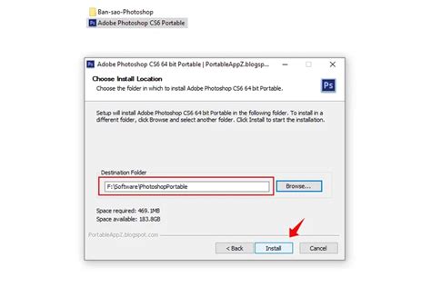 Instructions For Downloading And Installing Adobe Photoshop Cs6 Portable For Free