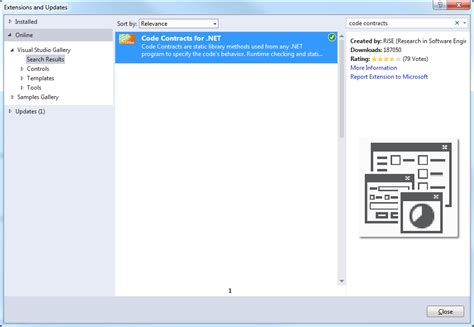 NET Framework Tutorial Installing And Enabling Code Contracts