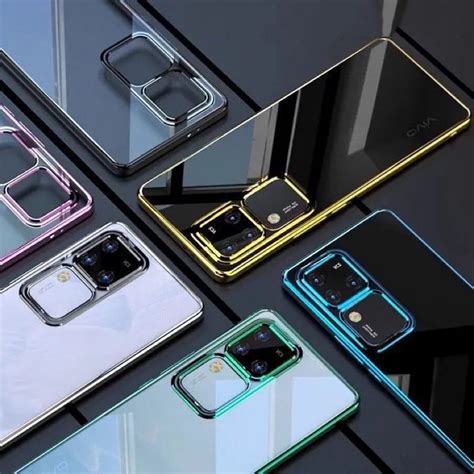 Jual Case Vivo V V Pro G Transparant List Warna Plating Jelly Case Vivo V V Pro