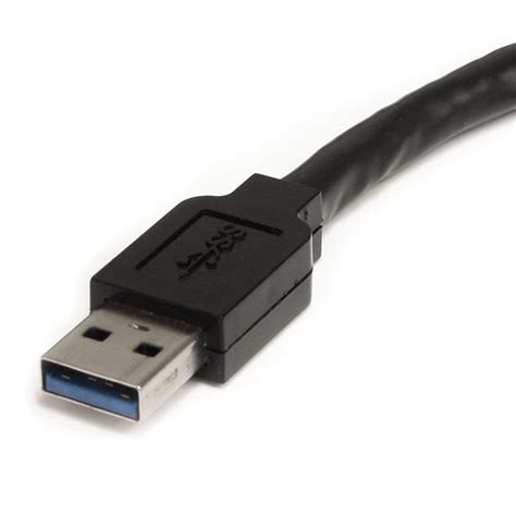 Startech Com M Usb Active Extension Cable M F Transparent