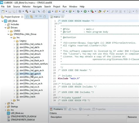Cubemx Will Not Copy Driver Header Files Into My Project What Am I Missing Rstm32