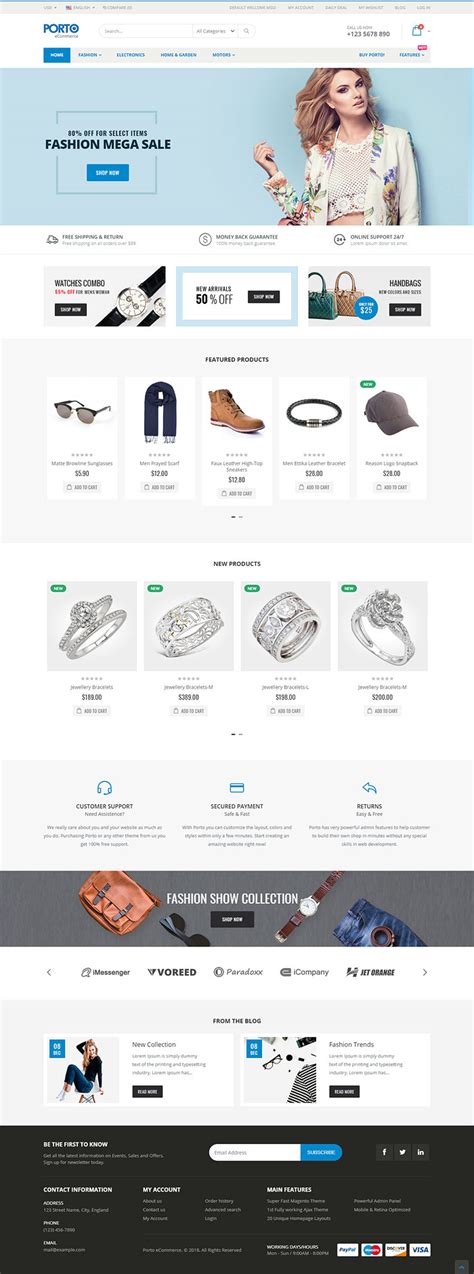 Porto Responsive Magento Theme Antaras Diary Porto Responsive Magento Theme Antaras Diary