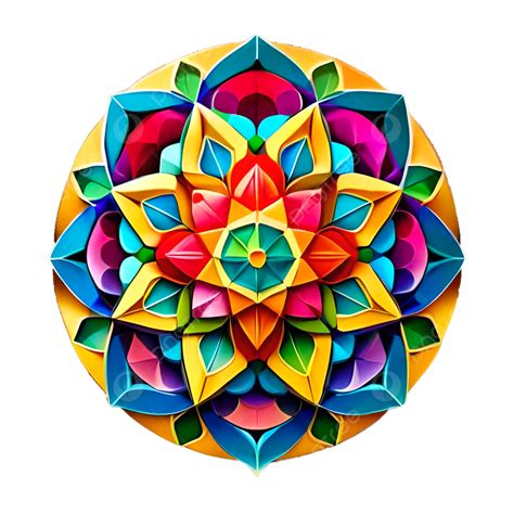 꽃 만다라 고립된 투명 클립 아트 만다라 장식 화려한 Png 일러스트 및 Psd 이미지 무료 다운로드 Pngtree