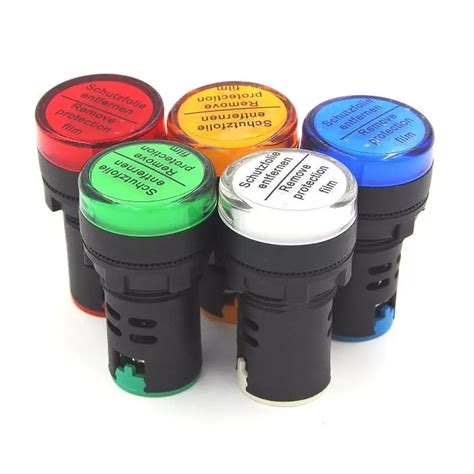1 ชิ้น แลมป์ Pilot Lamp Led 22mm ไพล็อตแลมป์ ขนาด 22มิล 12v Dc Ac 24v