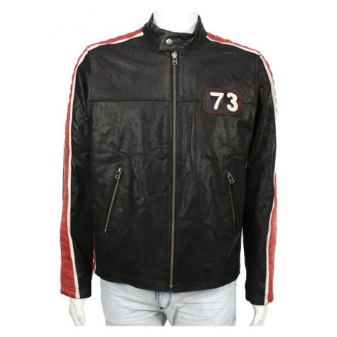 ᑕ ᑐ Мъжко кожено яке John Devin Кожа