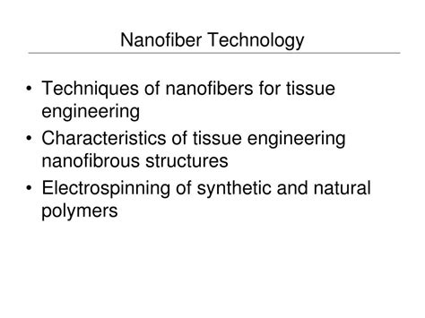 Ppt Cell And Tissue Engineering Nanotechnology Powerpoint Presentation Id3349339