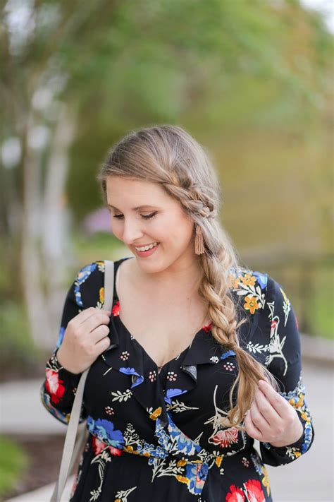 Easy And Cute Side Braid Tutorial Ashley Brooke Nicholas