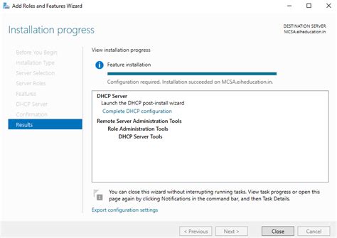 How To Setup DHCP Server 2016 DHCP Server Configuration EIHeducation