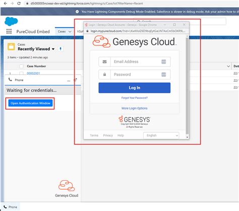 embedframework with sso setting not to auto pop up login window