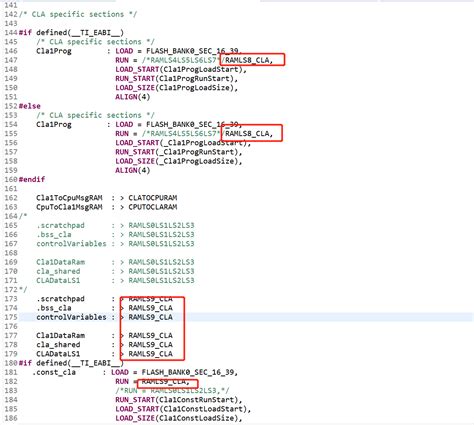 tms320f28p650dk cla can not debug on line c2000 microcontrollers