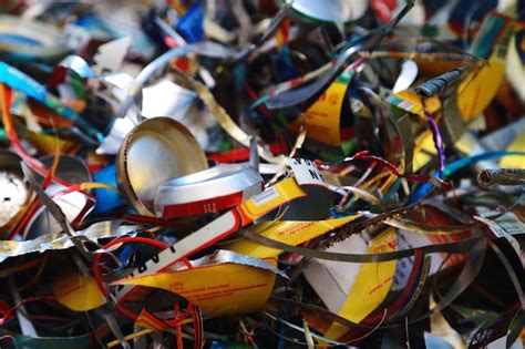 Premium Photo Canned Beverage Packaging Recyklce Used Beverage Cans To Be Recycled Into