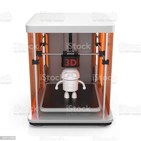 3 D 프린터 및 로봇 모델 흰색 배경의 0명에 대한 스톡 사진 및 기타 이미지 0명 3차원 인쇄 3차원 형태 Istock