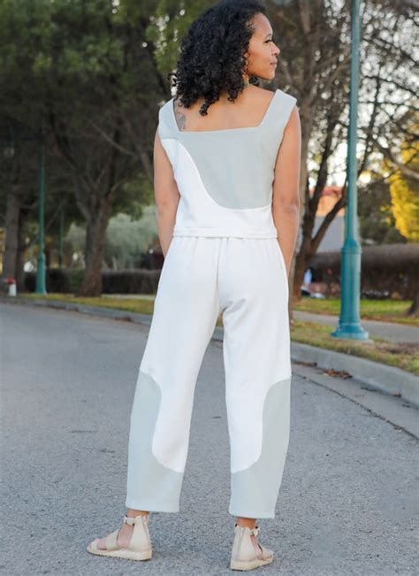 Know Me 2033 Misses Crop Tops And Pants Sewing Pattern From Jaycotts — Uk Sewing