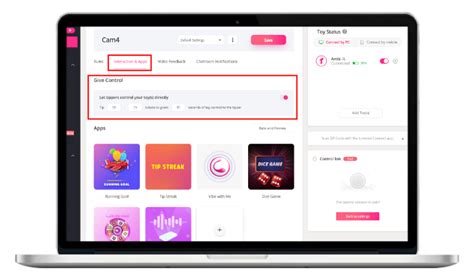 Give Control A New Feature Supported By Lovense Cam Extension