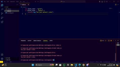 typescript itcourses 100dayschallenge muhammad khizer