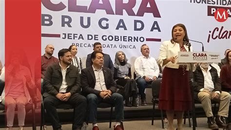 Clara Brugada Presenta A Comité De Precampaña Para Jefatura De Cdmx