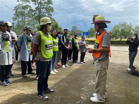“ท่าเรือประจวบ” ฝึกซ้อมดับเพลิง และอพยพหนีไฟประจำปี 2565 Prachuap Port Company Limited
