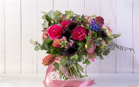 Обои Цветы Букеты композиции обои для рабочего стола фотографии цветы букеты композиции