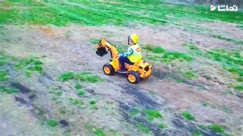 ماشین بازی کودکانه با سنیا ماجراجویی با بیل مکانیکی برنامه کودک ماشین سنگین کلیپ کودکانه