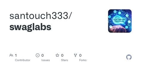 GitHub Santouch Swaglabs