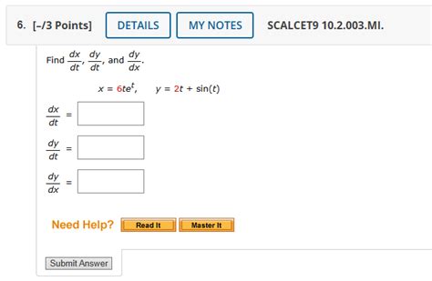 Solved Find Dxdt Dydt And Chegg Com