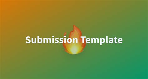 Submission Template A Hugging Face Space By Tom B974