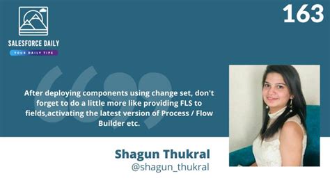 Shagun Thukral On Linkedin Salesforce Daily Tip