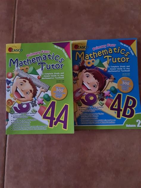 Primary 4 Maths Hobbies And Toys Books And Magazines Assessment Books On Carousell