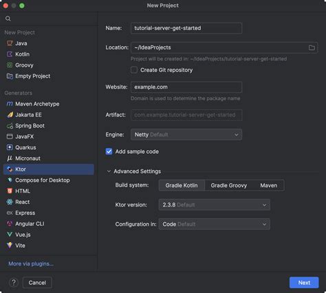 Ktor Intellij Idea Documentation