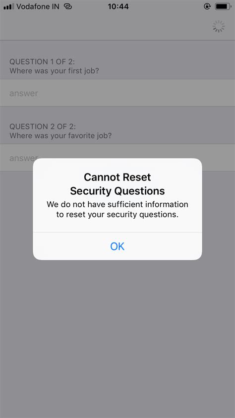 Reset Security Question Apple Community