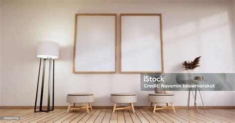 빈 방 나무 바닥 인테리어와 장식 식물에 흰색 벽 3d 렌더링 0명에 대한 스톡 사진 및 기타 이미지 0명 3차원 형태 가구 Istock