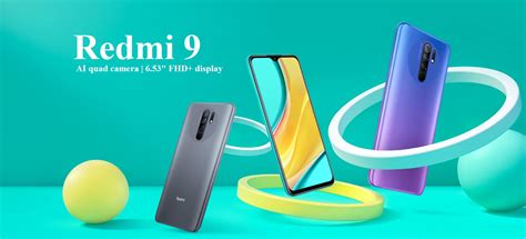 Xiaomi Redmi 9 4/64Gb Sunset Purple Global Version - купити за вигідною ...