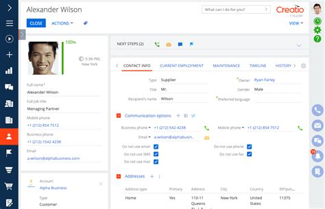 Stacked Tabs Customer Fx