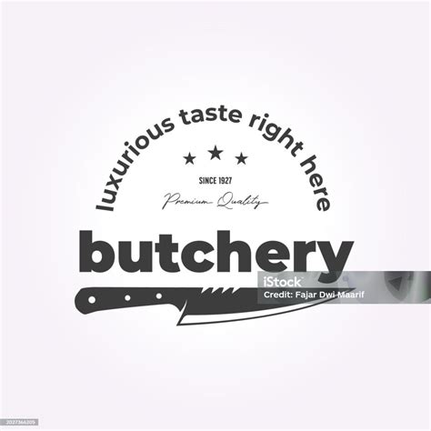 정육점 심볼 디자인 라벨입니다 레트로 빈티지 벡터 레스토랑 아이콘 템플릿 굽기에 대한 스톡 벡터 아트 및 기타 이미지 굽기 바베큐그릴 벡터 Istock