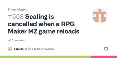 Scaling Is Cancelled When A Rpg Maker Mz Game Reloads · Issue 508