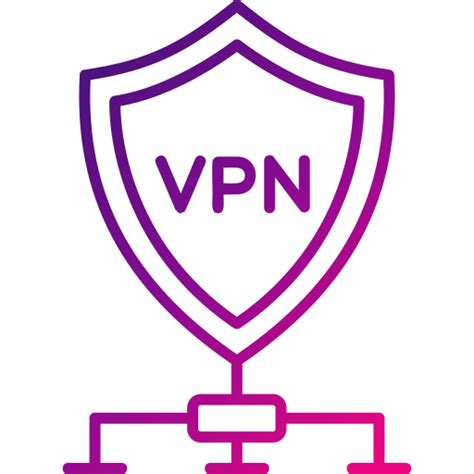 Vpn Generic Gradient Outline Icon