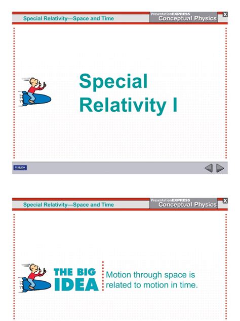 Special Relativity I Part 1 Pdf Special Relativity Spacetime