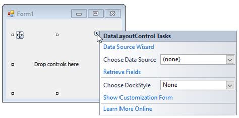 Tutorial Creating A Simple Data Layout WinForms Controls DevExpress Documentation