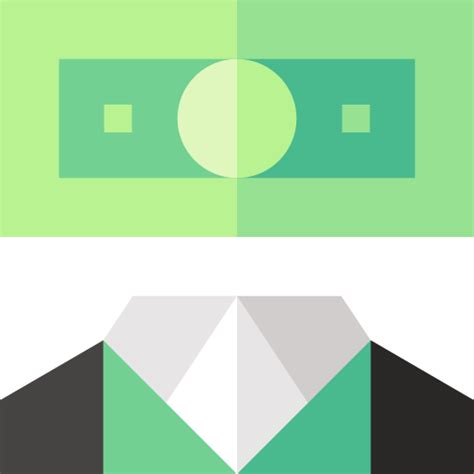 Greed Basic Straight Flat Icon