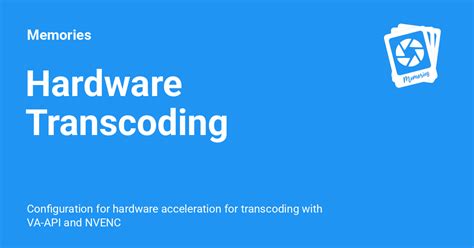 Hardware Transcoding Memories