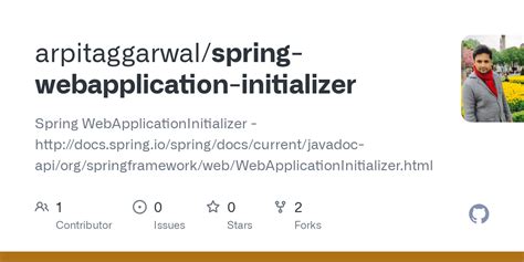 Github Arpitaggarwalspring Webapplication Initializer Spring