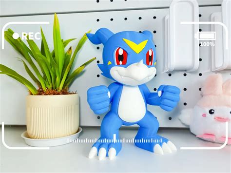 Digimon—v Mon Color Separated Assembly V Mon Digimon By 手残的leo Makerworld Download Free 3d Models
