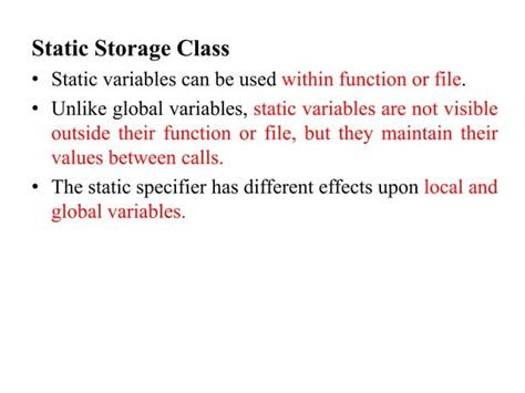 Storage Class Pptx