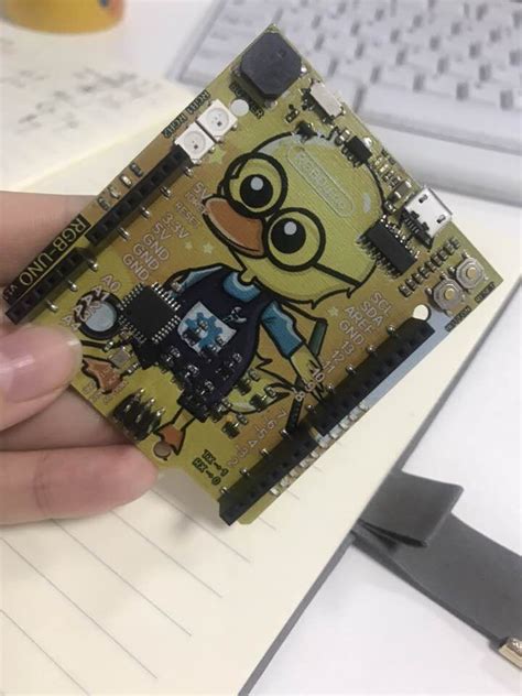 Arduinotaiwan New Yellow Duck Uno😆so Cute