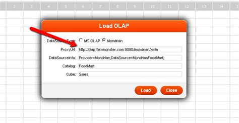Showcase Connect Pivot Table And Chart Components To XMLA Based OLAP Cube Flexmonster