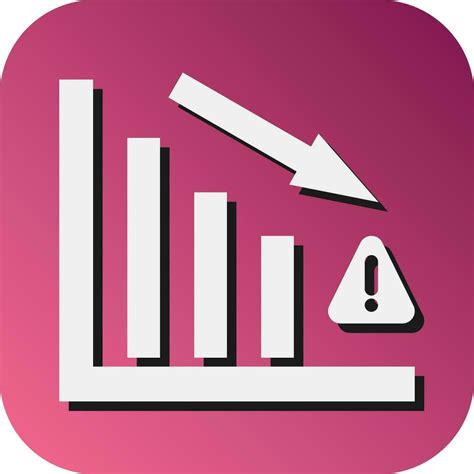 Reduce Business Risk Vector Glyph Gradient Background Icon For Personal